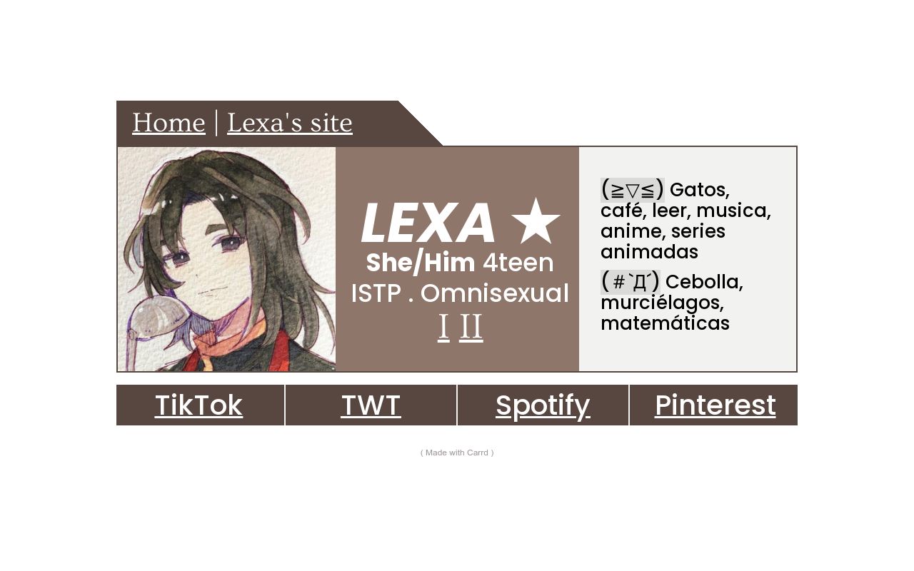 Lexa's site!